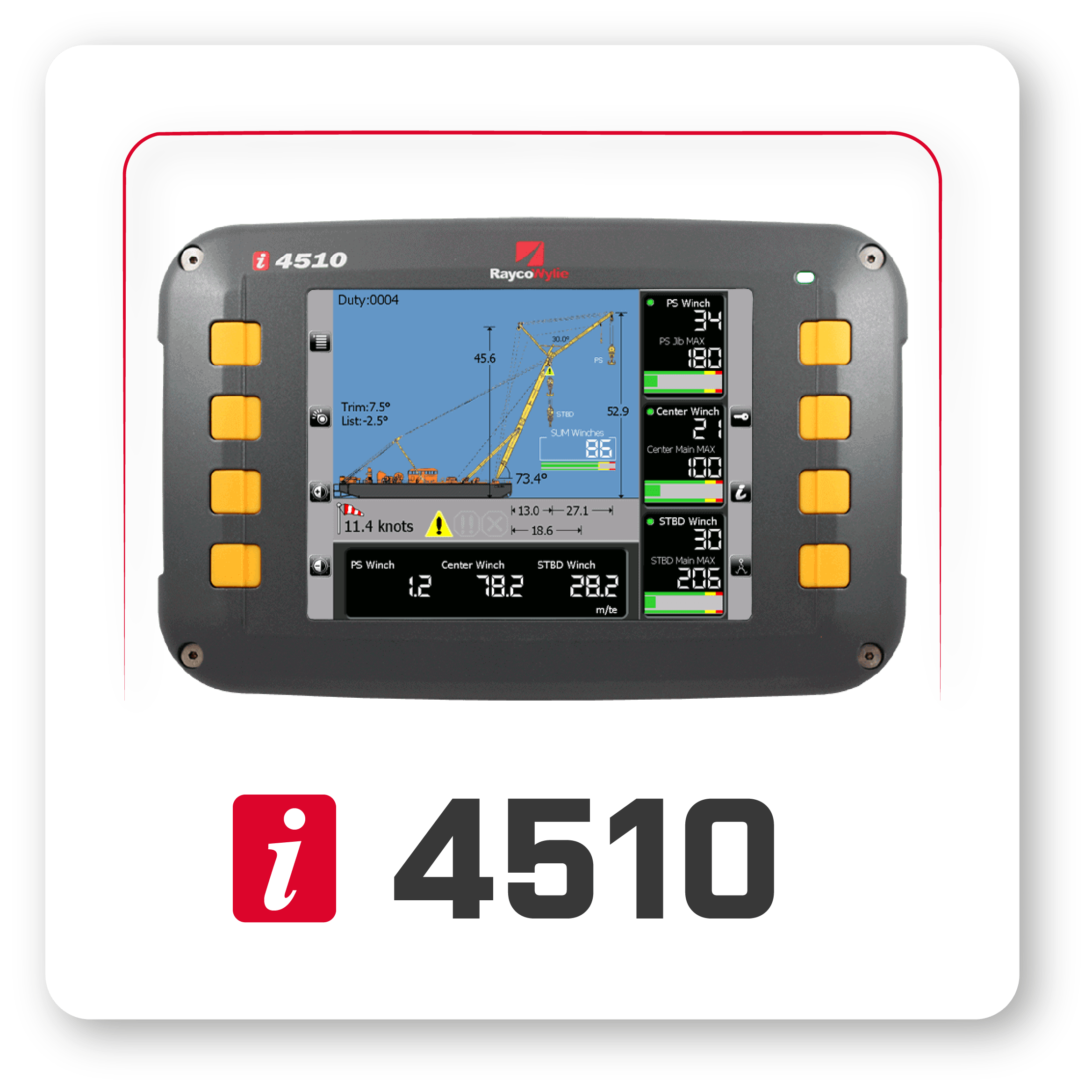 i4510 - 10.4" Customizable, Flexible Rated Capacity Indicator (RCI ...