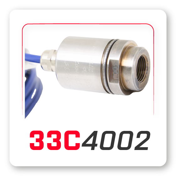 SENSOR, PRESSURE 300 BAR, mV output - Rayco Wylie Systems